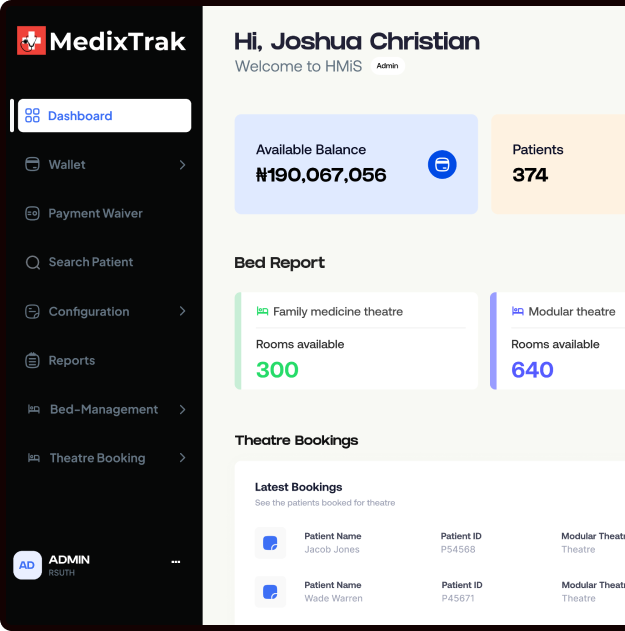 MedixTrak - Healthcare Management System